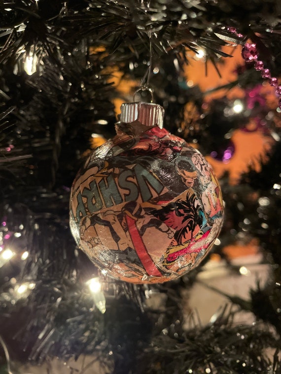 Cyclops Scott Summers X-men Christmas Ball Ornament - Etsy