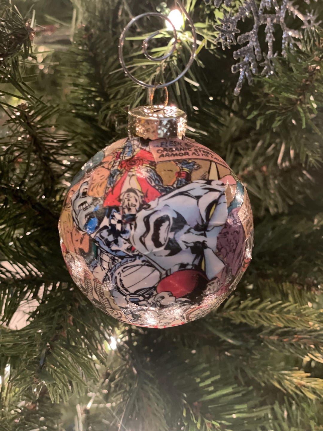 Colossus X-men Christmas Ball Ornament - Etsy