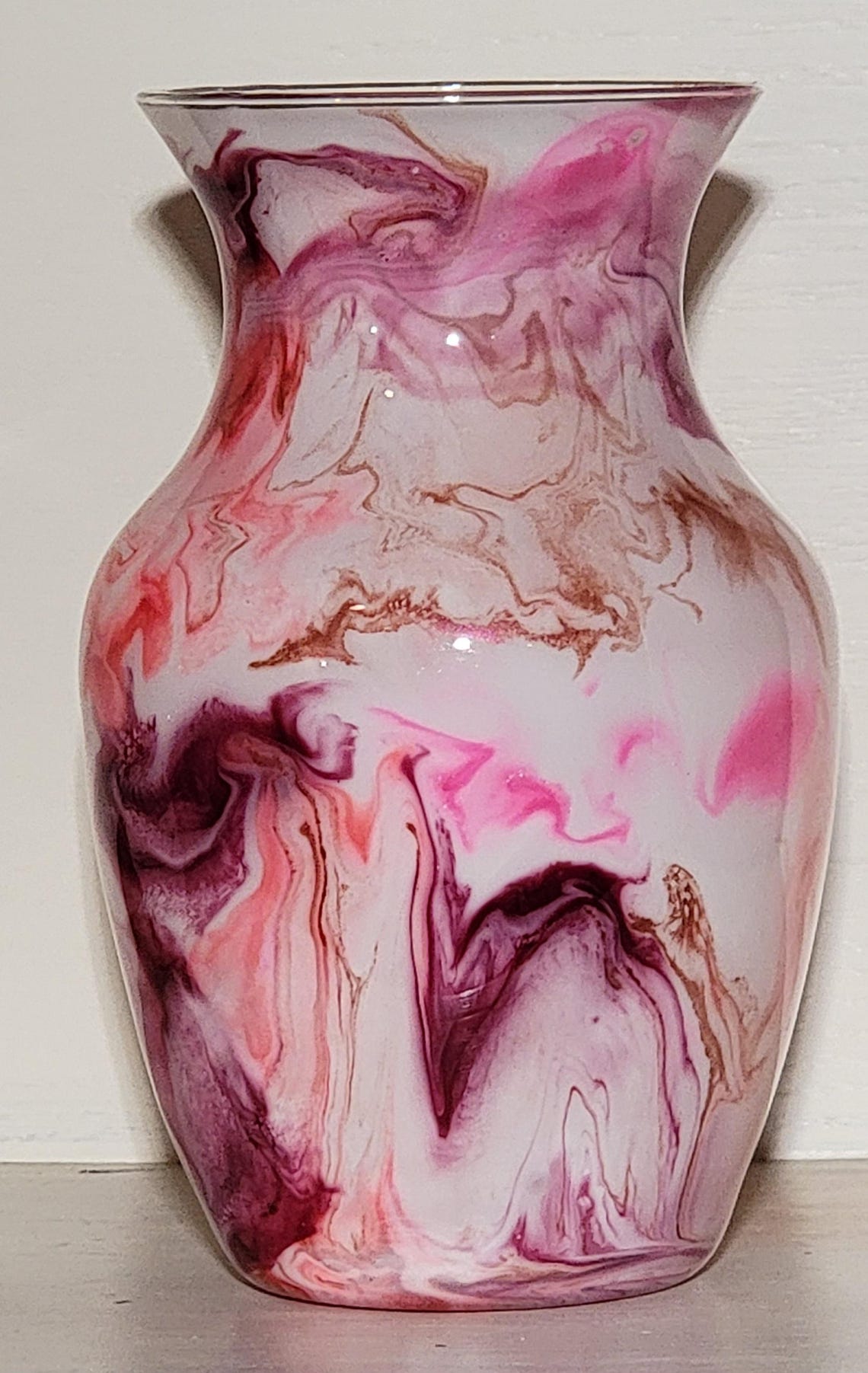 Unique Hand Painted Vases . Different Sizes and Colors Available ...
