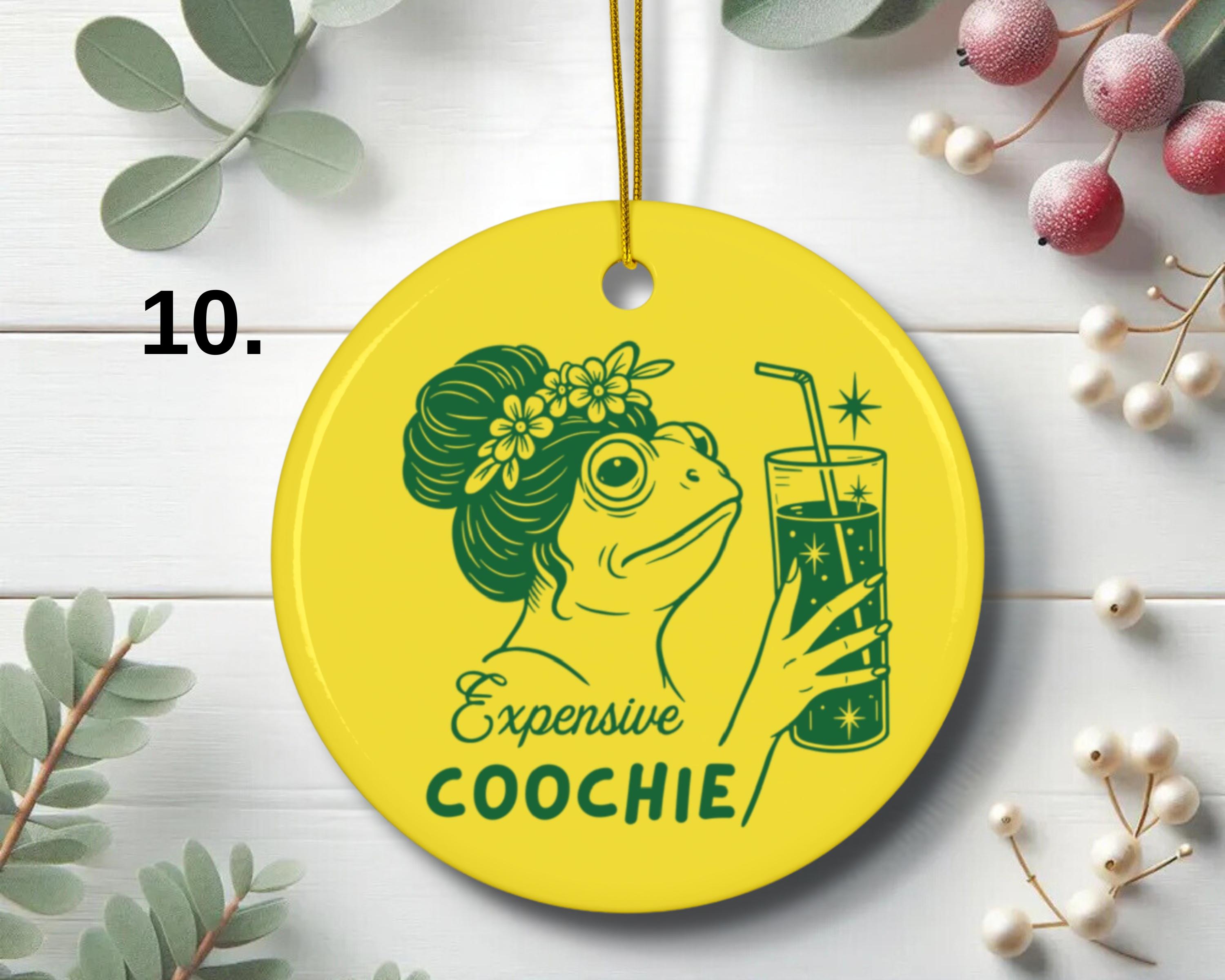 Ornament Exchange Embarrassing Inappropriate Gag Gift No Filter Ceramic ...