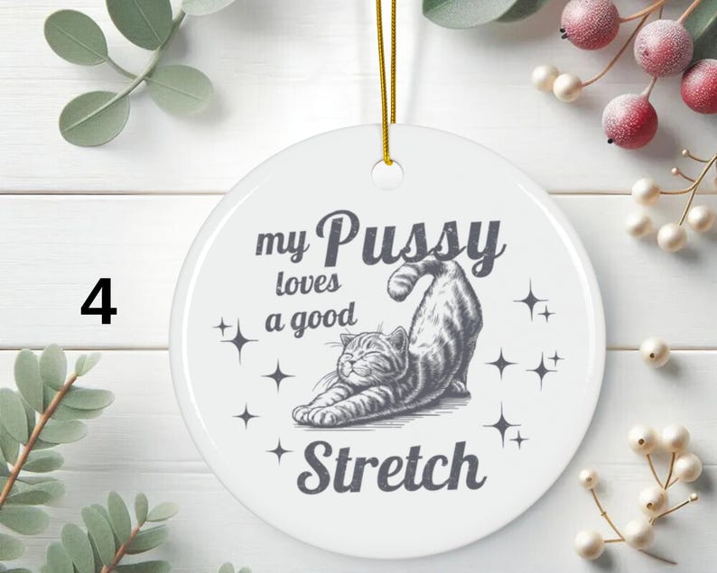 Embarrassing Ceramic Ornament Inappropriate Gag Gift Raunchy Ornaments ...