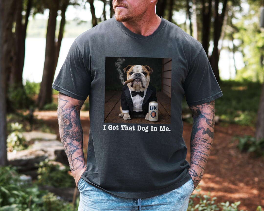 Bachelor Party Groomsmen Comfort Color Shirt Funny English Bulldog ...