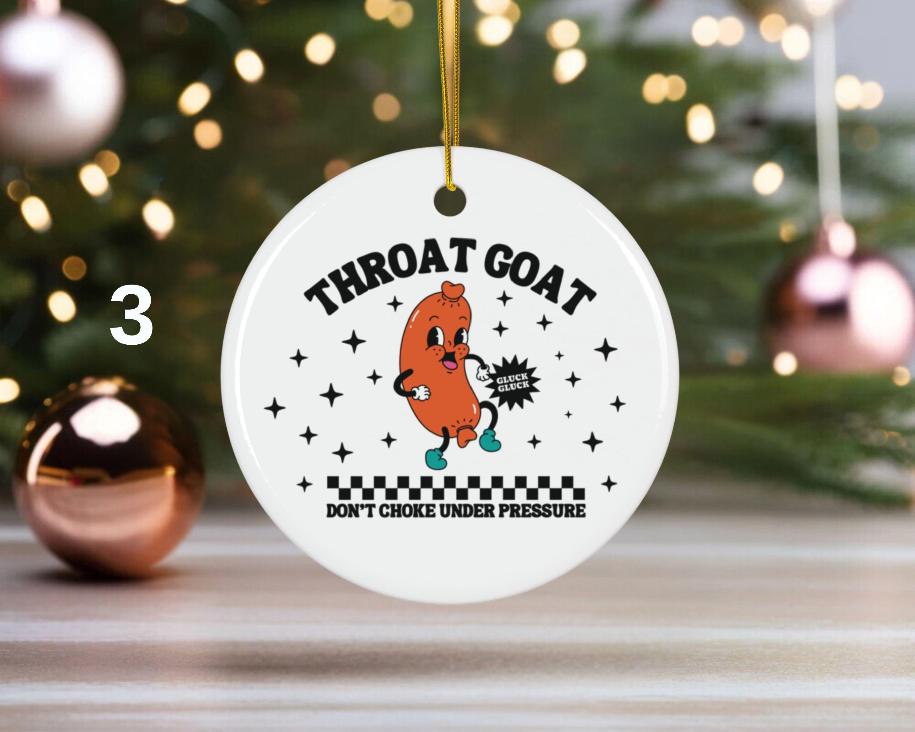 Ornament Exchange Embarrassing Inappropriate Gag Gift No Filter Ceramic ...