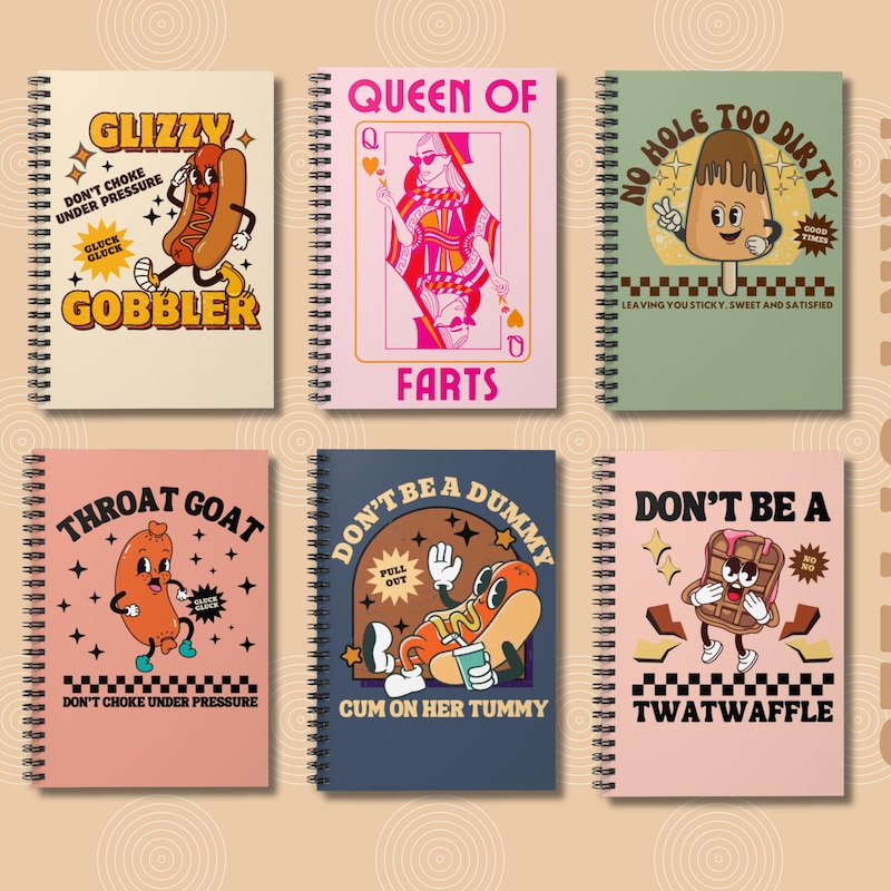 Funny Wtf Notebooks - Etsy