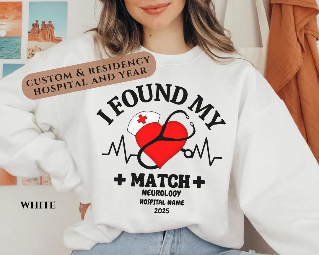 I Found My Match 2025 Sweater Custom Match Day Residency Gift for ...