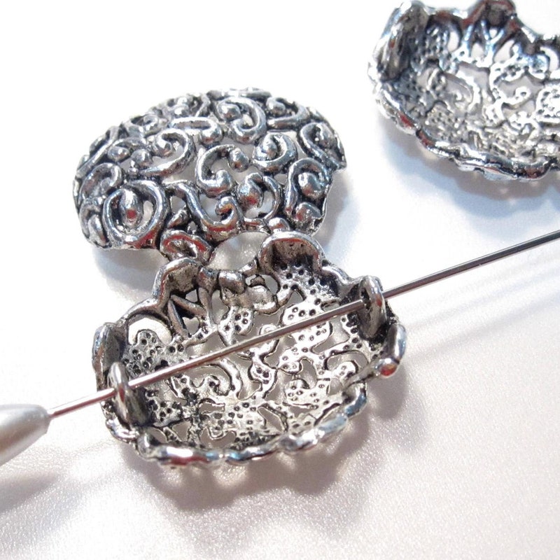 Large Filigree Bead Cone - Etsy