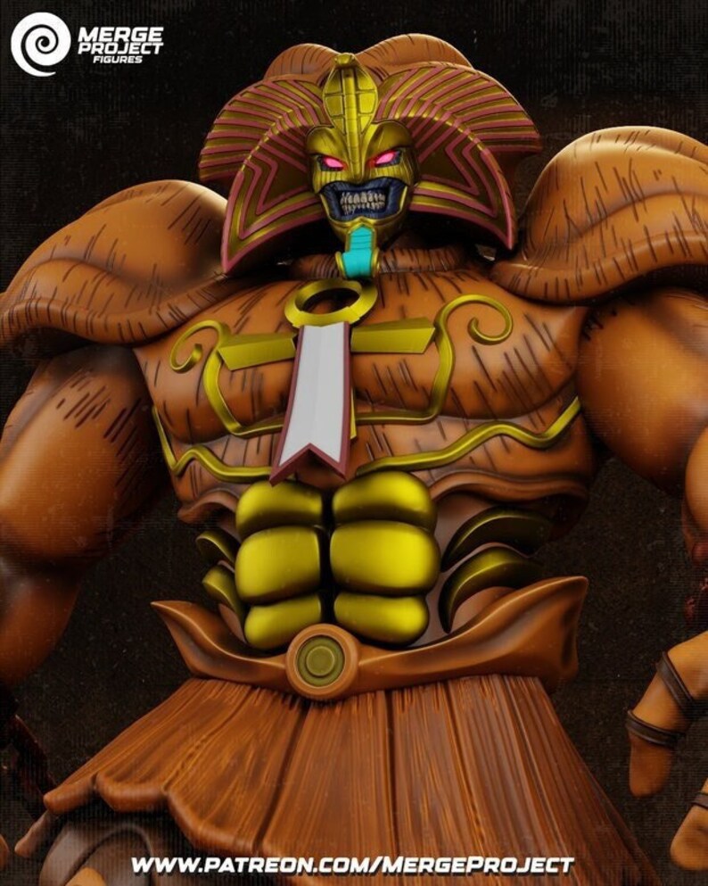 Exodia, the Forbidden Yu-gi-oh STL Model for Resin Figure 3D Printing - Etsy