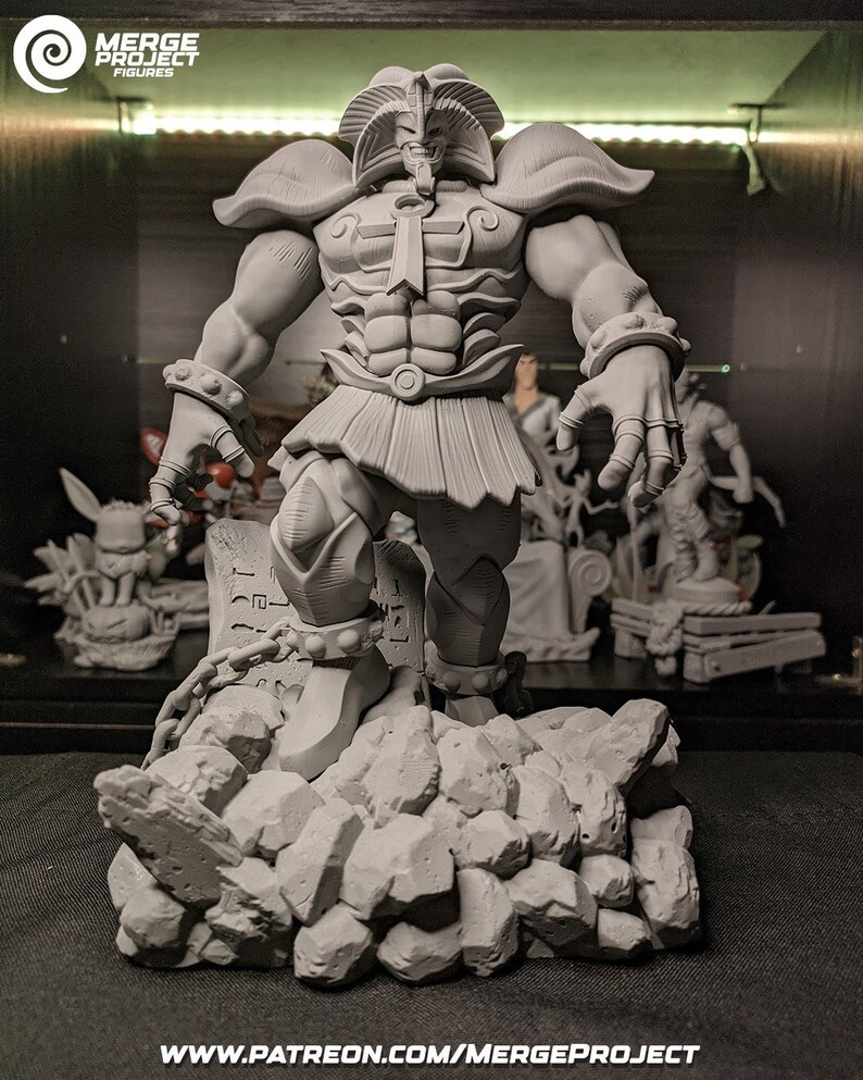 Exodia, the Forbidden Yu-gi-oh STL Model for Resin Figure 3D Printing - Etsy