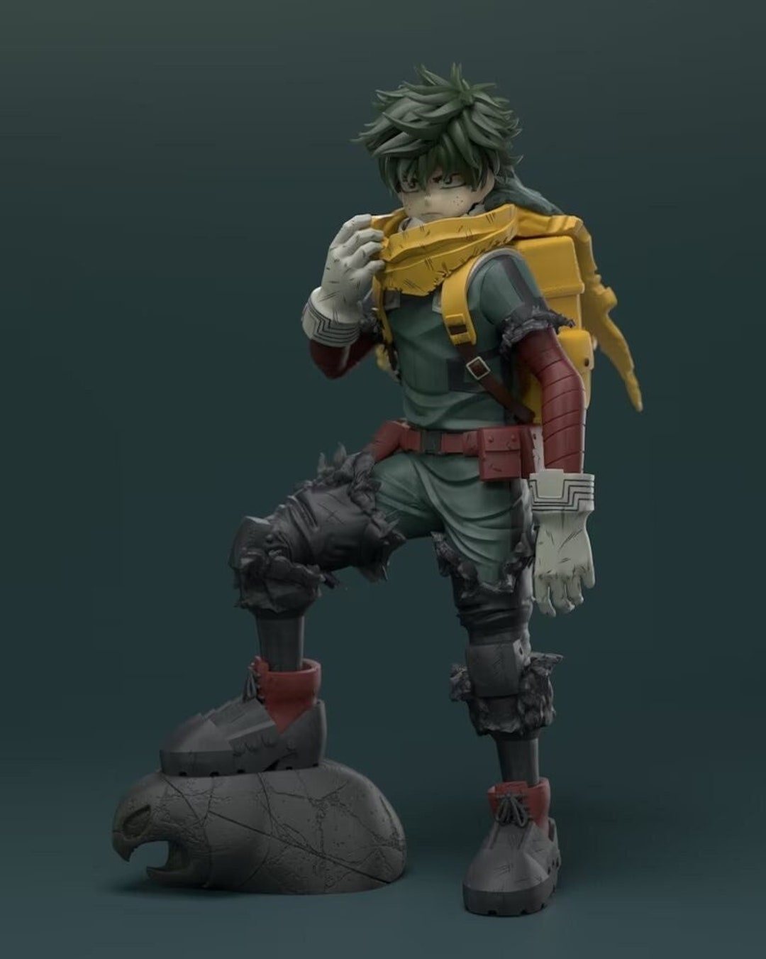 Deku Izuku Midoriya My Hero Academia Boku No Hero Academia STL Model ...