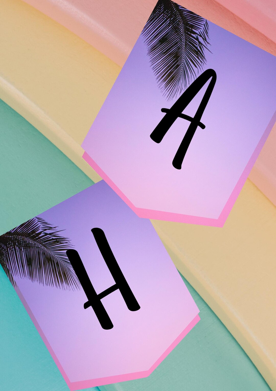 Printable A-Z Letter Banners - Etsy