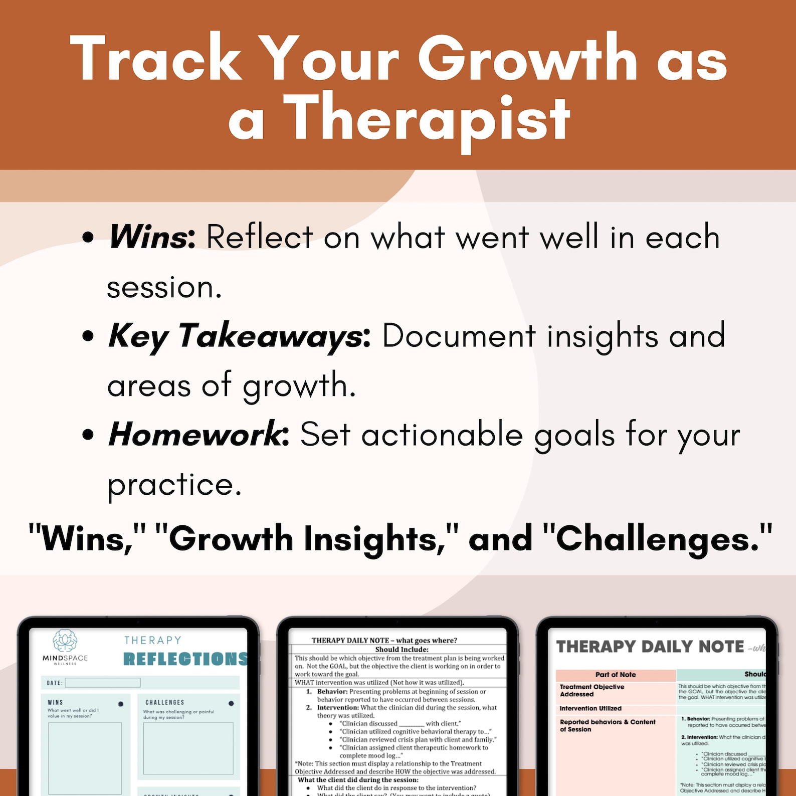 Therapist Notes Templates Bundle, Therapy Documentation Forms Clinical ...