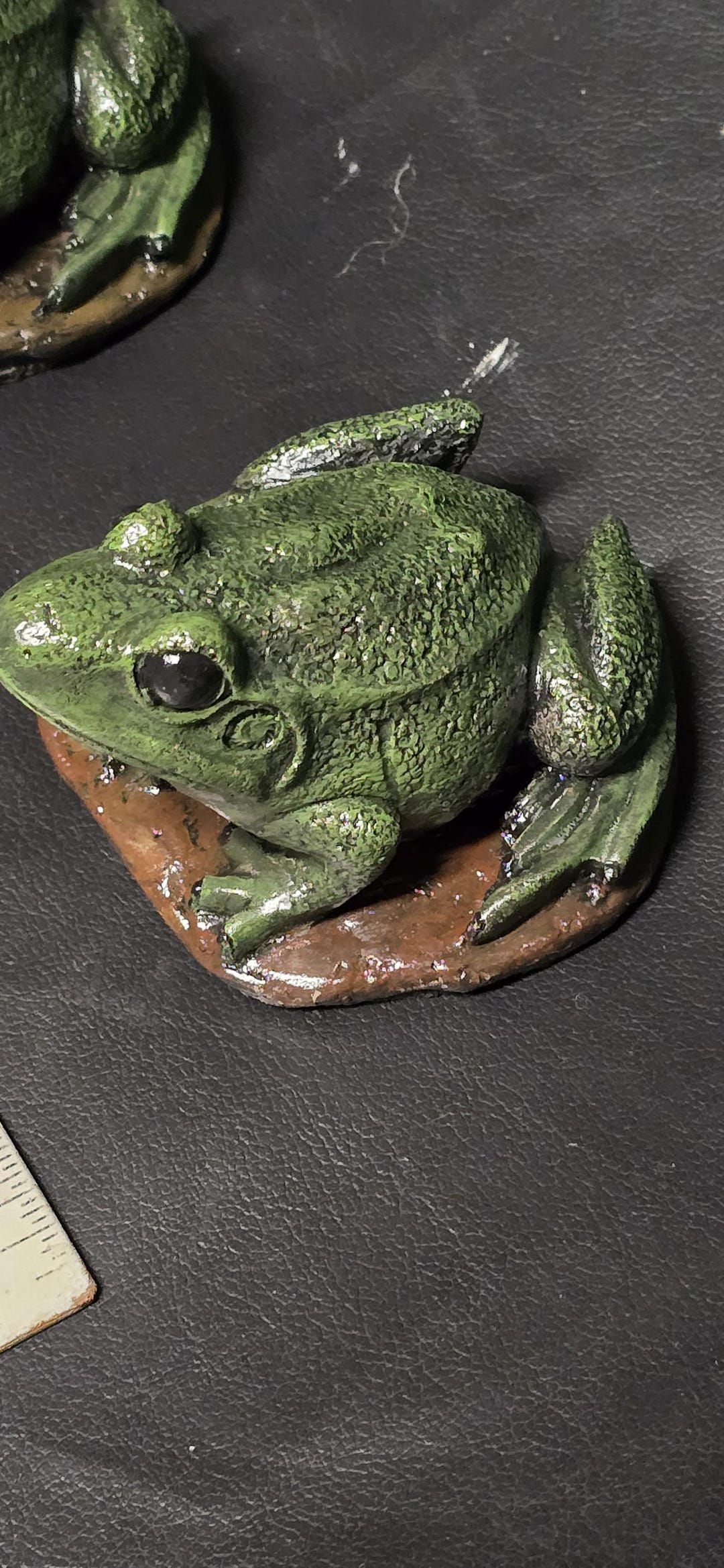Small Concrete Frog Statue: Garden Decor (3x4x4 Inches) - Etsy