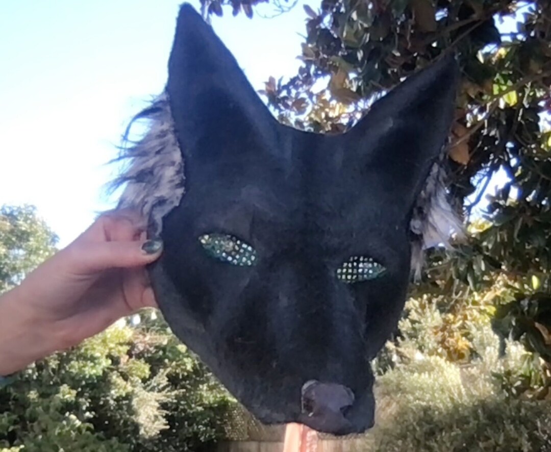 Pre-made Therian Wolf Mask - Etsy Canada