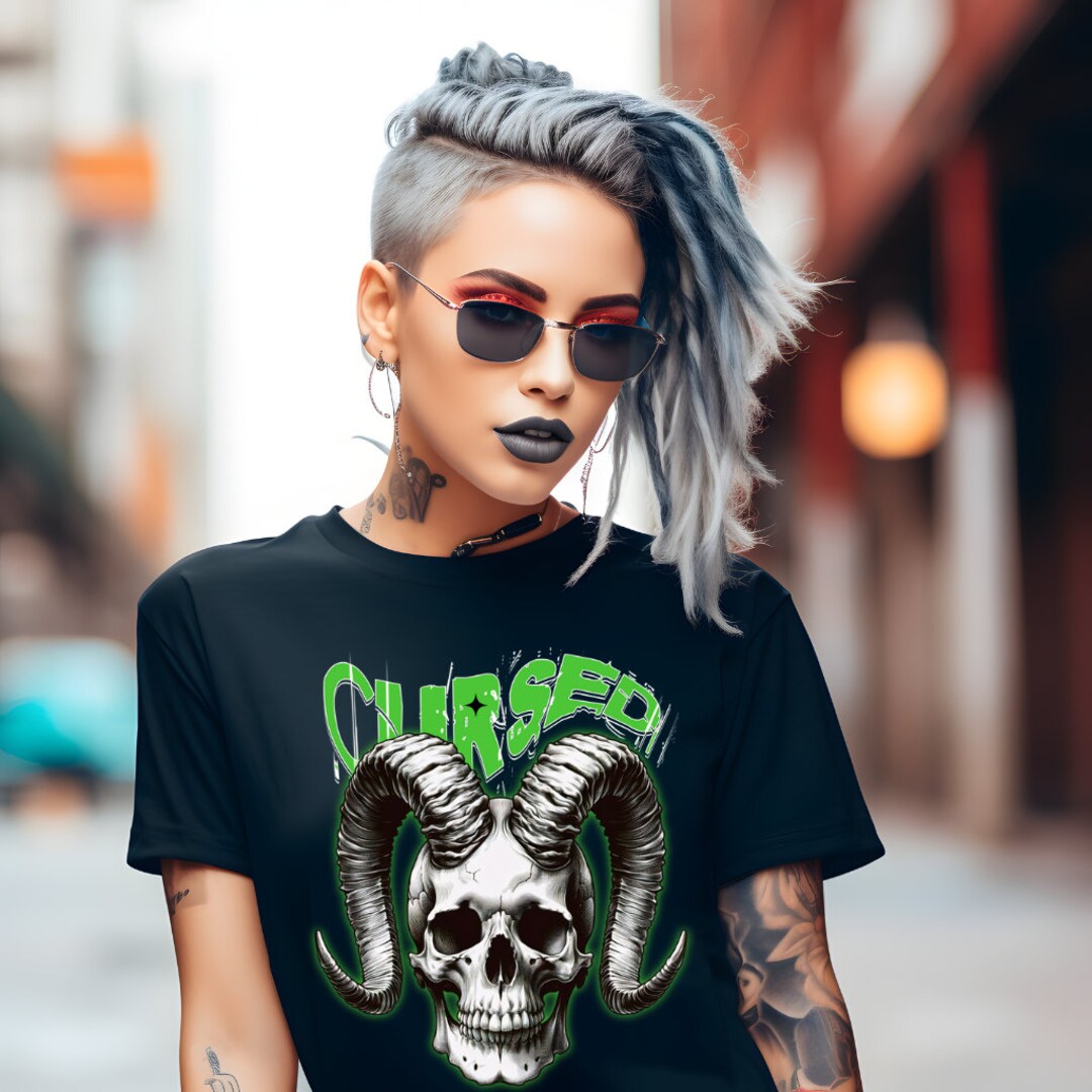 Cursed T-shirt / Gothic His and Hers T-shirt / Unisex T-shirt / Gothic ...