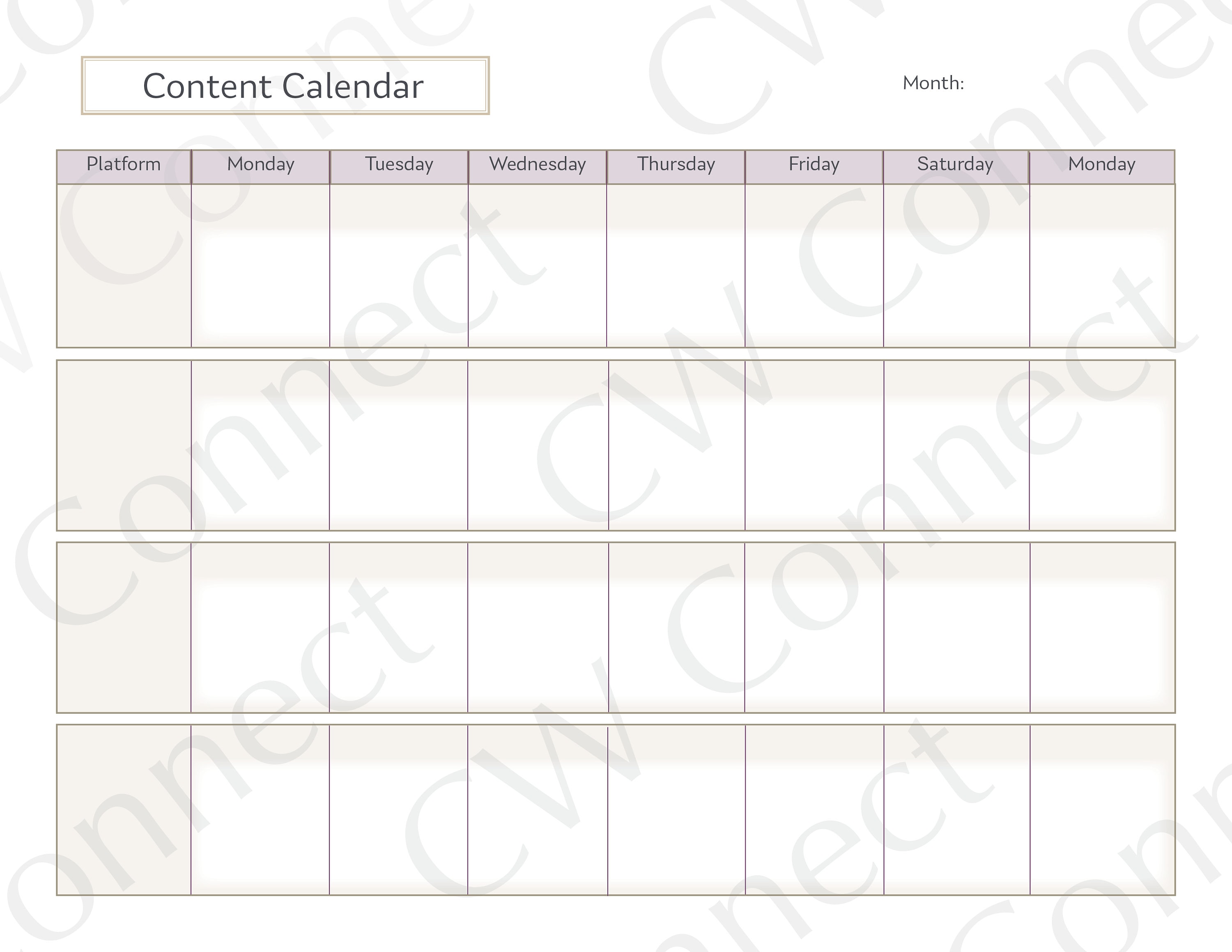 Become a Pro Faceless Influencer + Free Content Planners! - Etsy