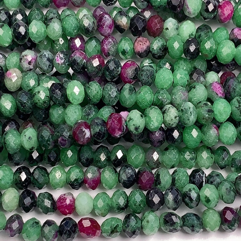 Ruby Zoisite Beads - Etsy