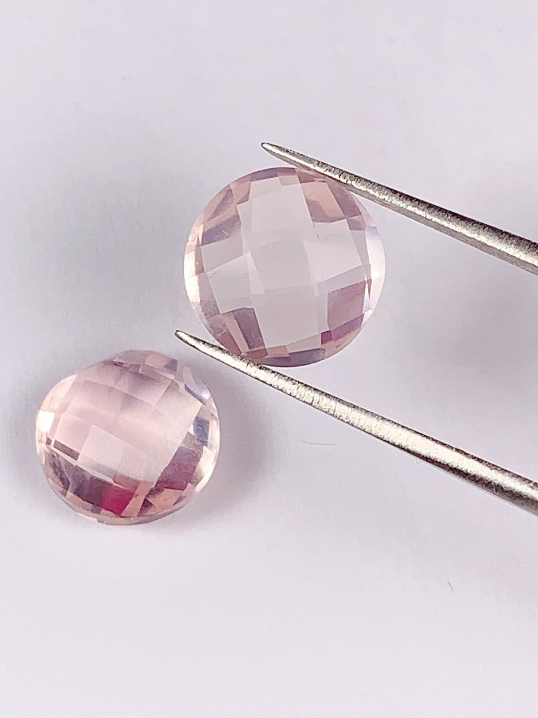 10mm Grade AAA Genuine Natural Rose Quartz Loose Gems Gemstone Both ...
