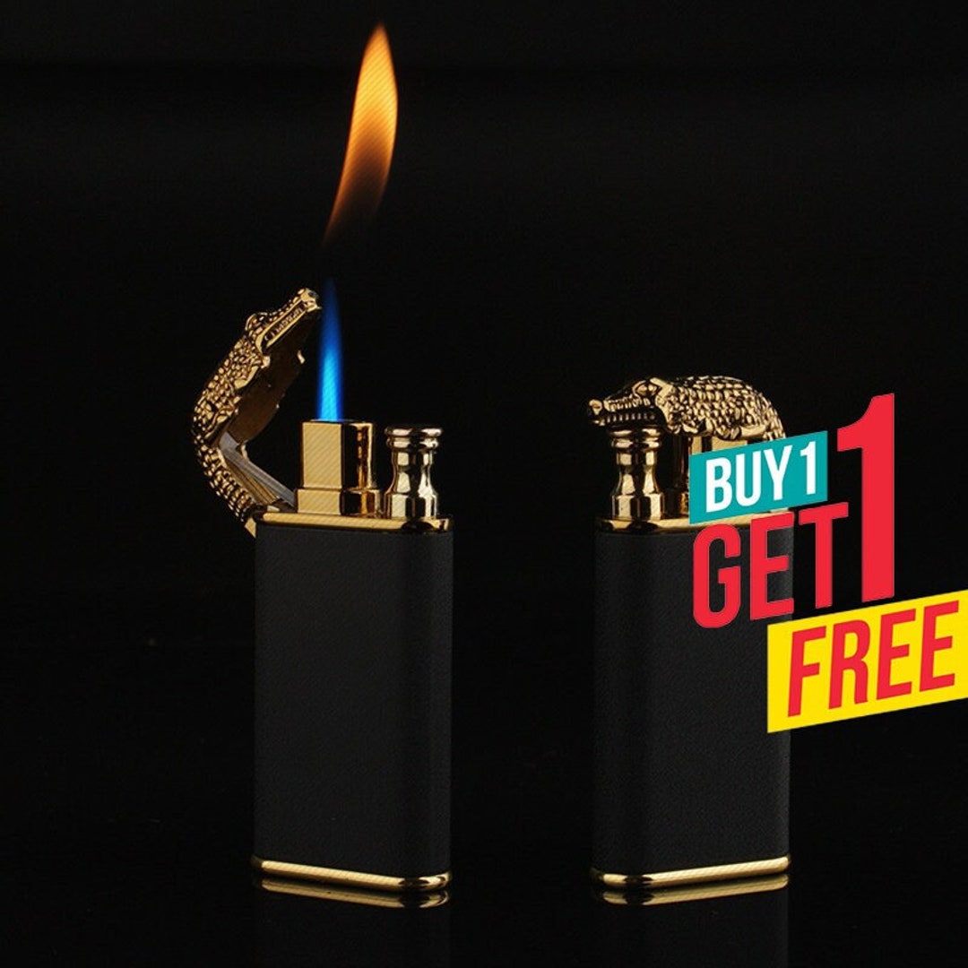 Dragon Fire Breather Lighter With Two Flames, Custom Personalised ...
