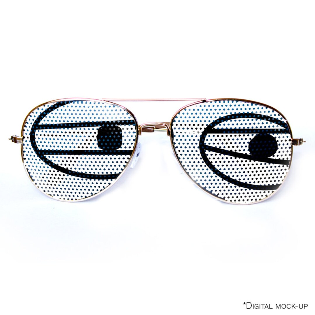 Sabbath Devil Logo Graphic Aviator-framed Sunglasses - Etsy