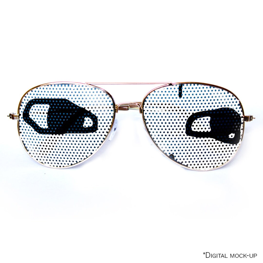 Wojak Feels Guy Meme Eyes Graphic Aviator Framed Sunglasses - Etsy