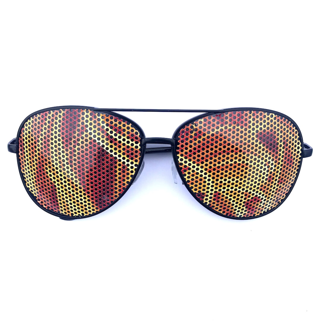 Spaghetti Graphic Aviator Sunglasses Other Styles Available - Etsy