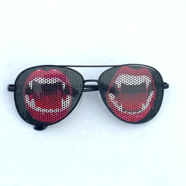Vampire Sunglasses - Etsy