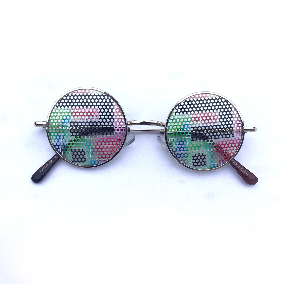 Trippy Multi-color Tipper Question Mark Logo Graphic - Etsy