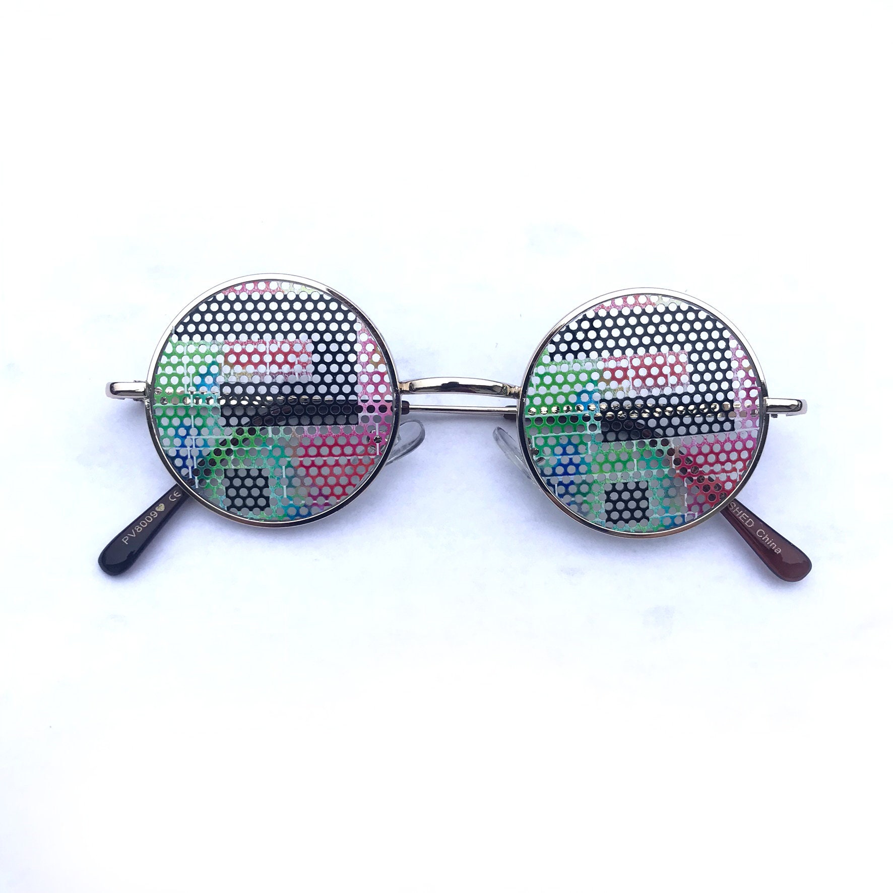 Trippy Multi-color Tipper Question Mark Logo Graphic - Etsy UK