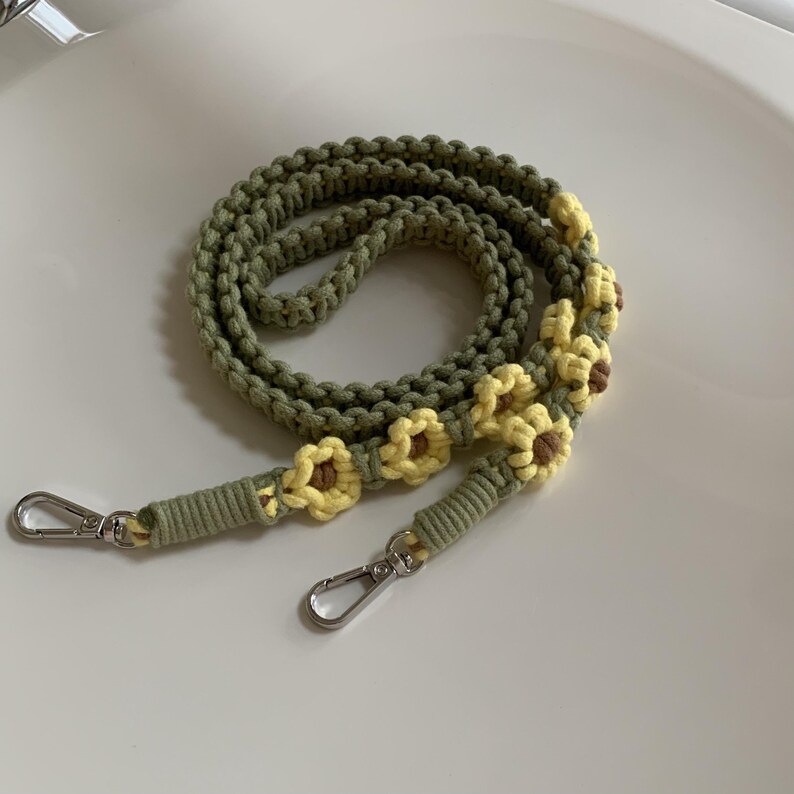 Handmade Crossbody Strap, Macrame Phone Case Lanyard, Crochet Phone ...