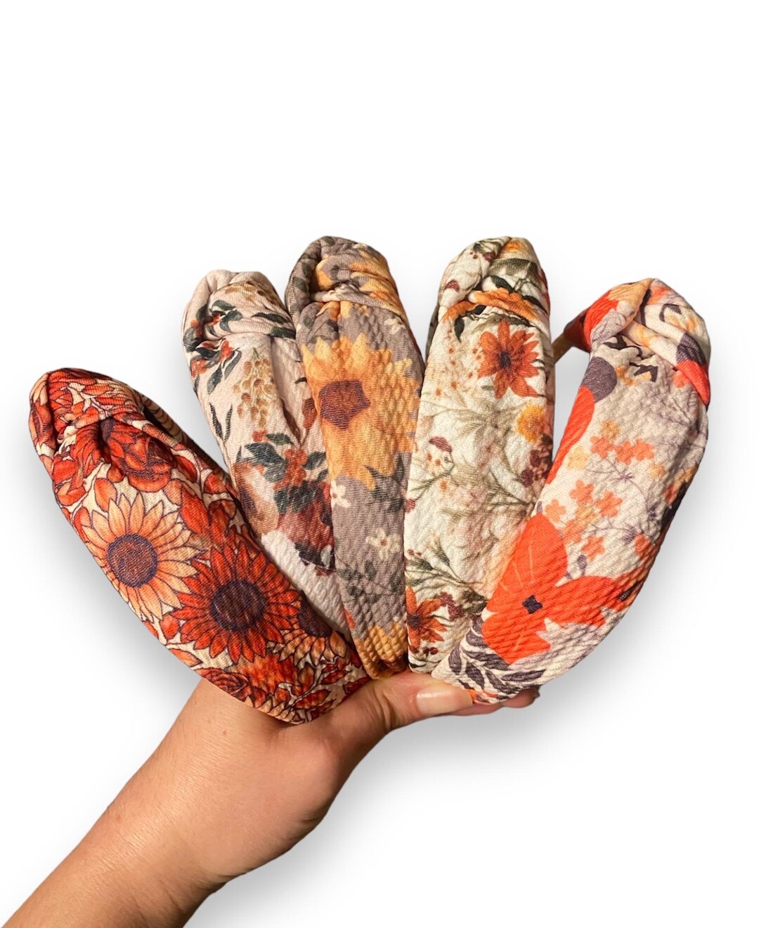 Fall Floral Headbands - Etsy