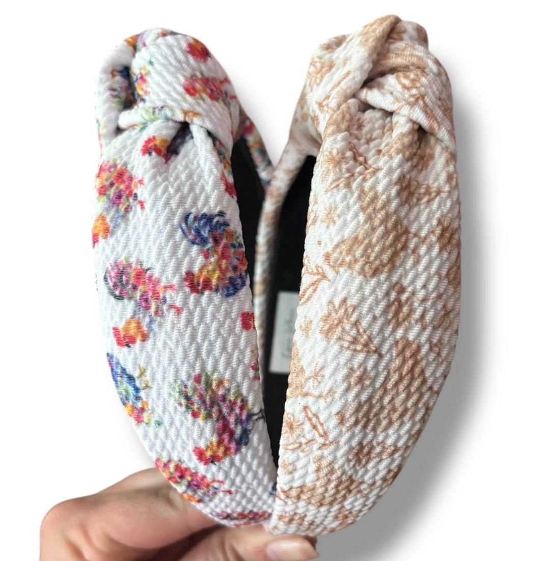 Chicken Headband, Knotted Headband, Farm Headband, Chick Headband, Farm ...