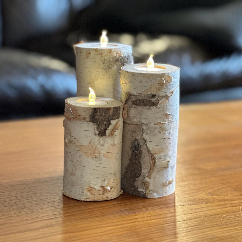 Birch Candles - Etsy