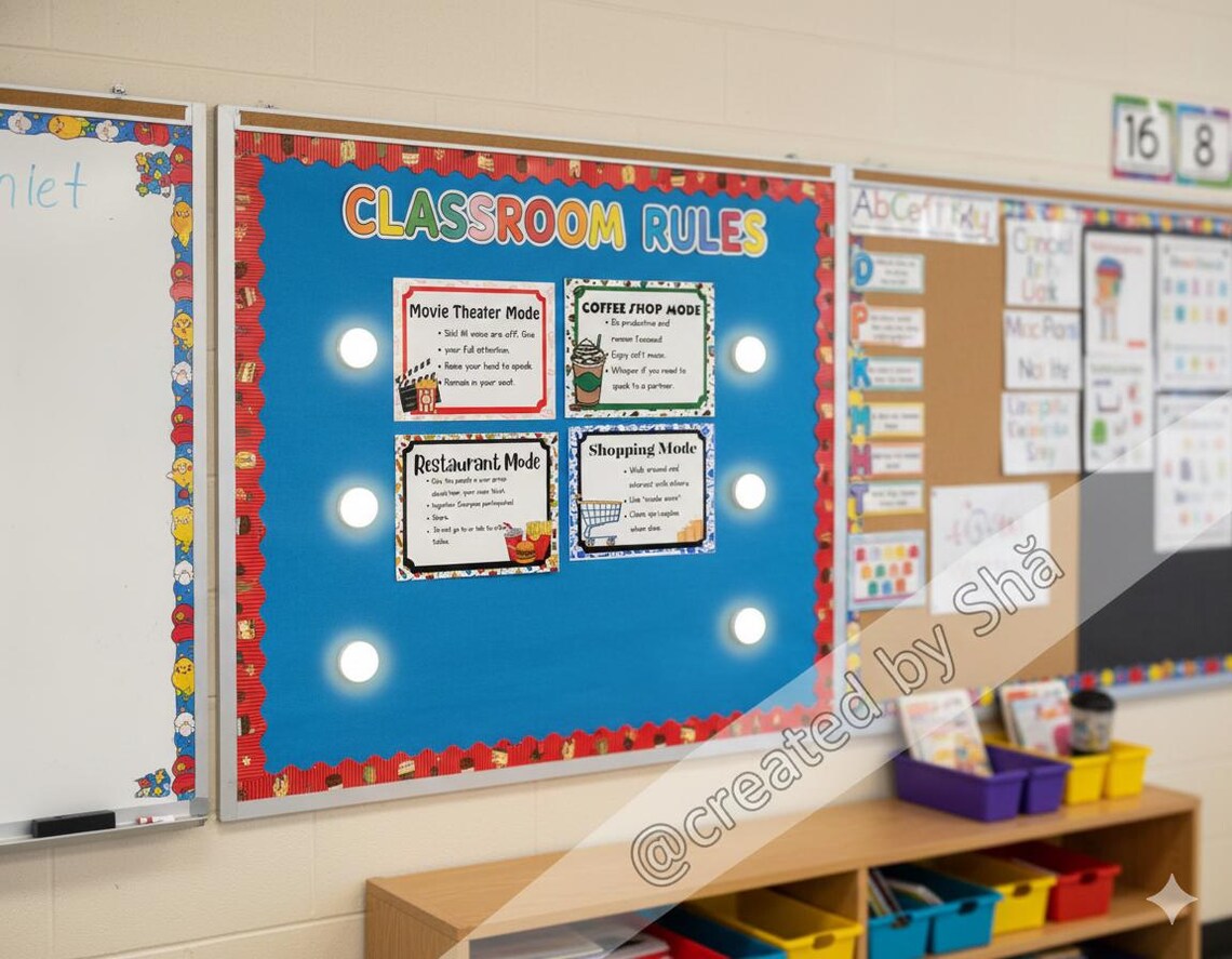 Classroom Management Posters| Engaging Working Modes Decor | Classroom ...