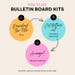 Rock the Test - Rock & Roll Themed Bulletin Board Letters and VIP Goal ...