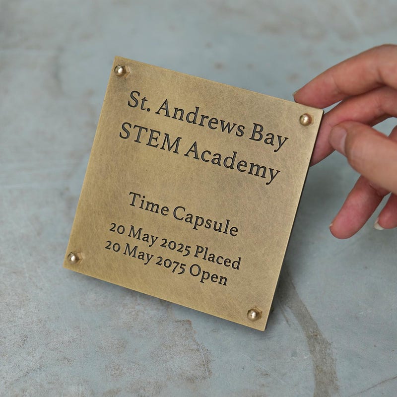 Time Name Plate - Etsy