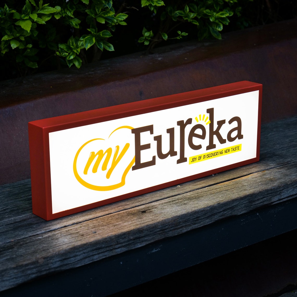 Custom Outdoor LED Lightbox,acrylic Illuminated Sign With Metal Frame ...