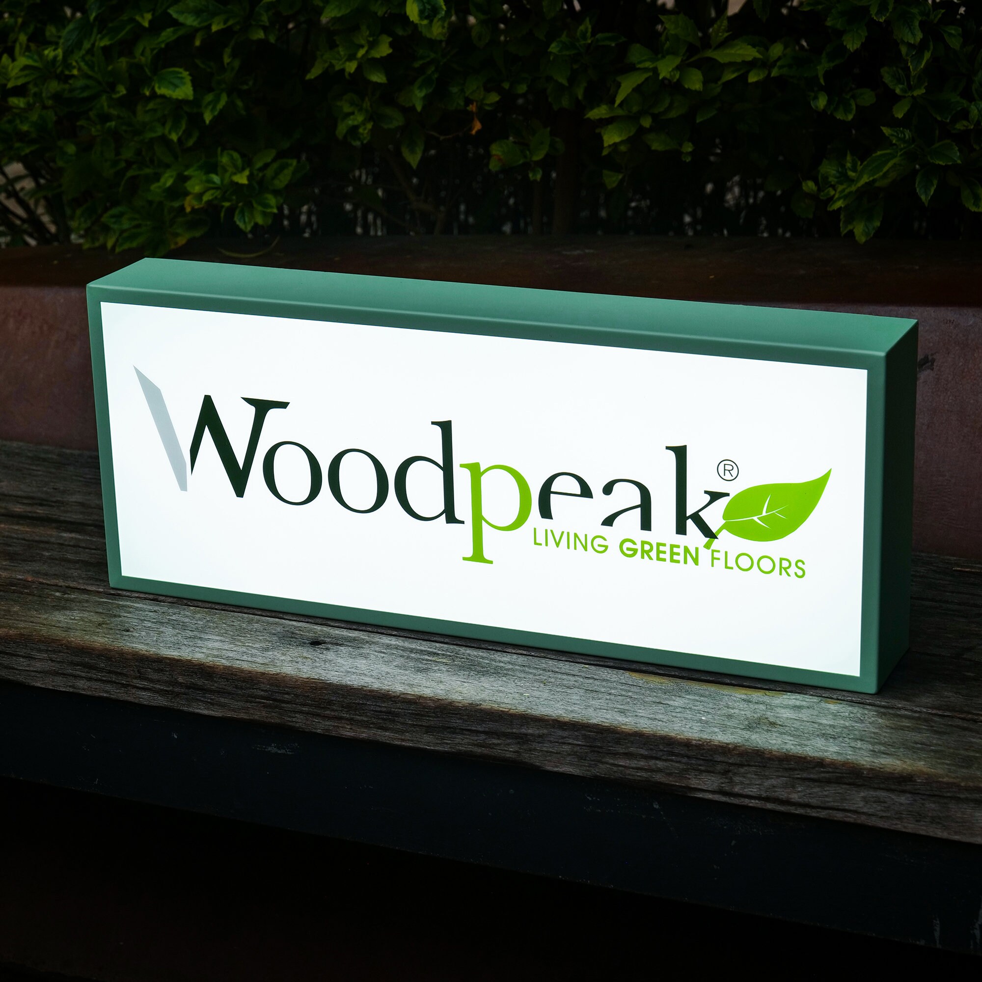 Custom Outdoor LED Lightbox,acrylic Illuminated Sign With Metal Frame ...