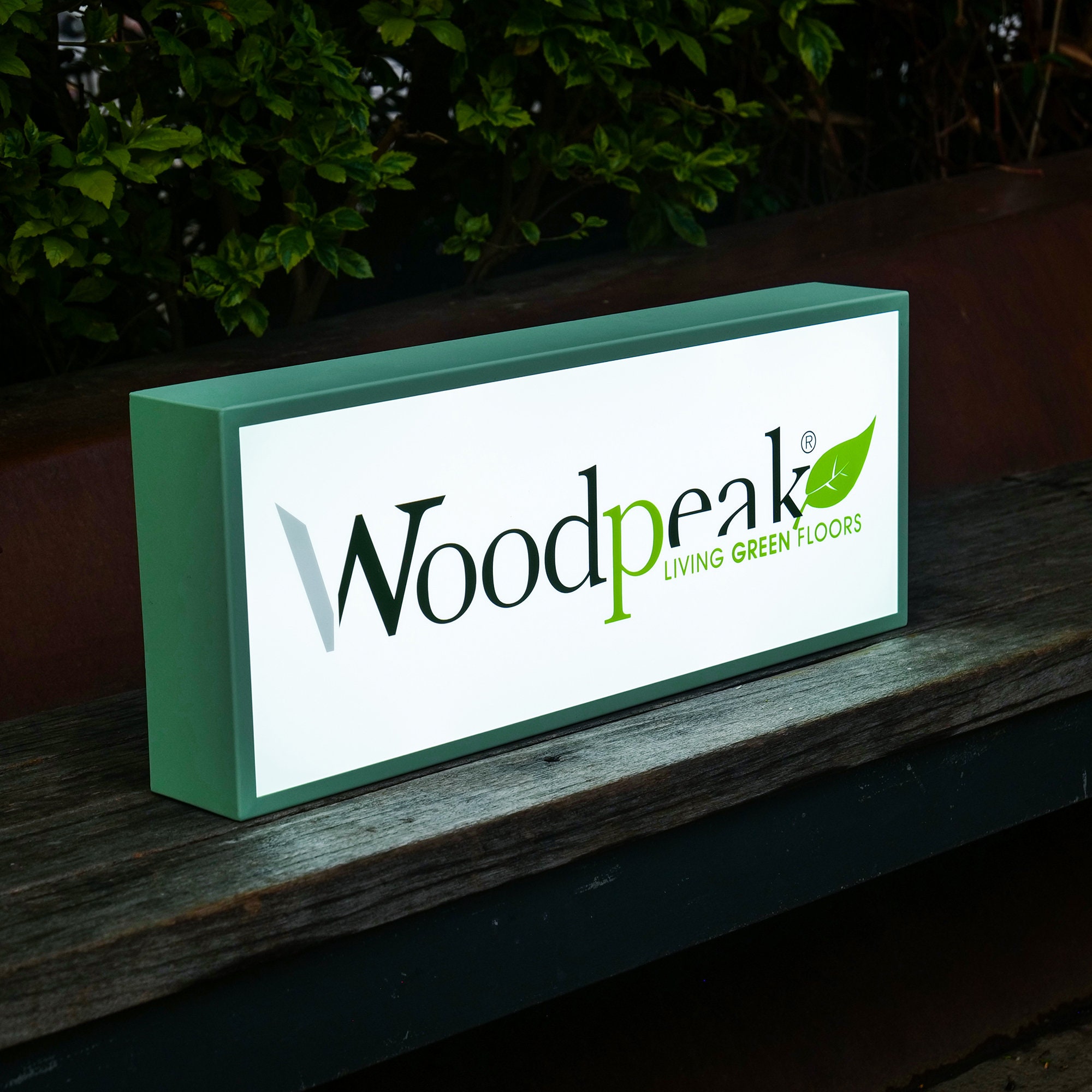 Custom Outdoor LED Lightbox,acrylic Illuminated Sign With Metal Frame ...