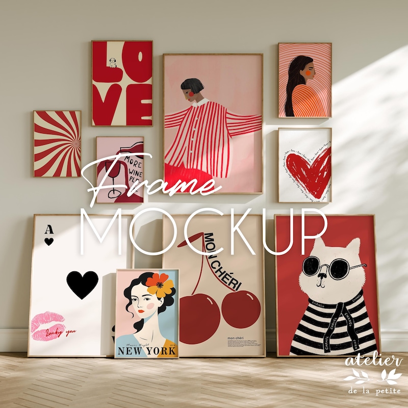 Mock up 15 Frames - Etsy UK