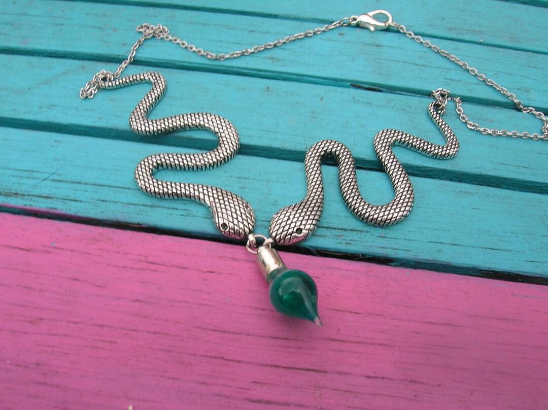 Blood of Medusa Gothic Horror Fantasy Style Snake and Vial - Etsy