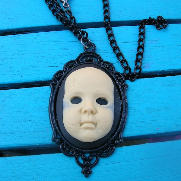 Creepy Necklace - Etsy