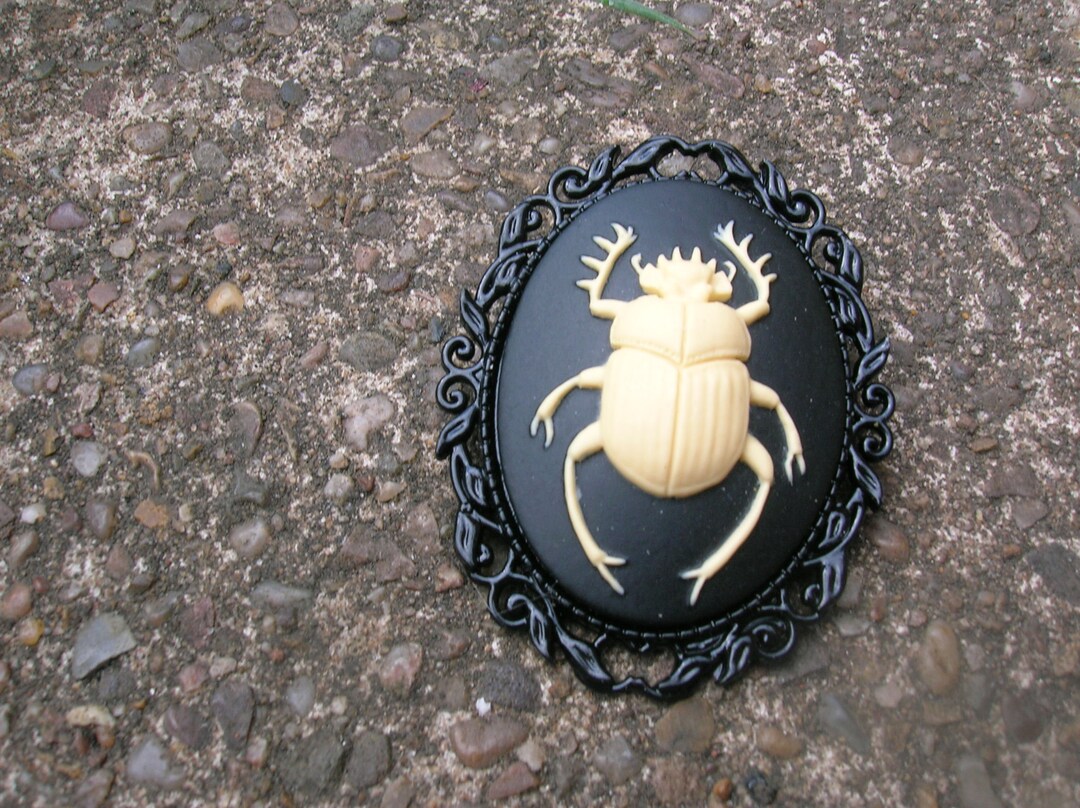 Egyptian Scarab Brooch or Pendant. Beetle. Gothic. Horror. Mythology - Etsy