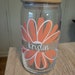 Two Color Flower Name Cup - Etsy