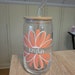 Two Color Flower Name Cup - Etsy