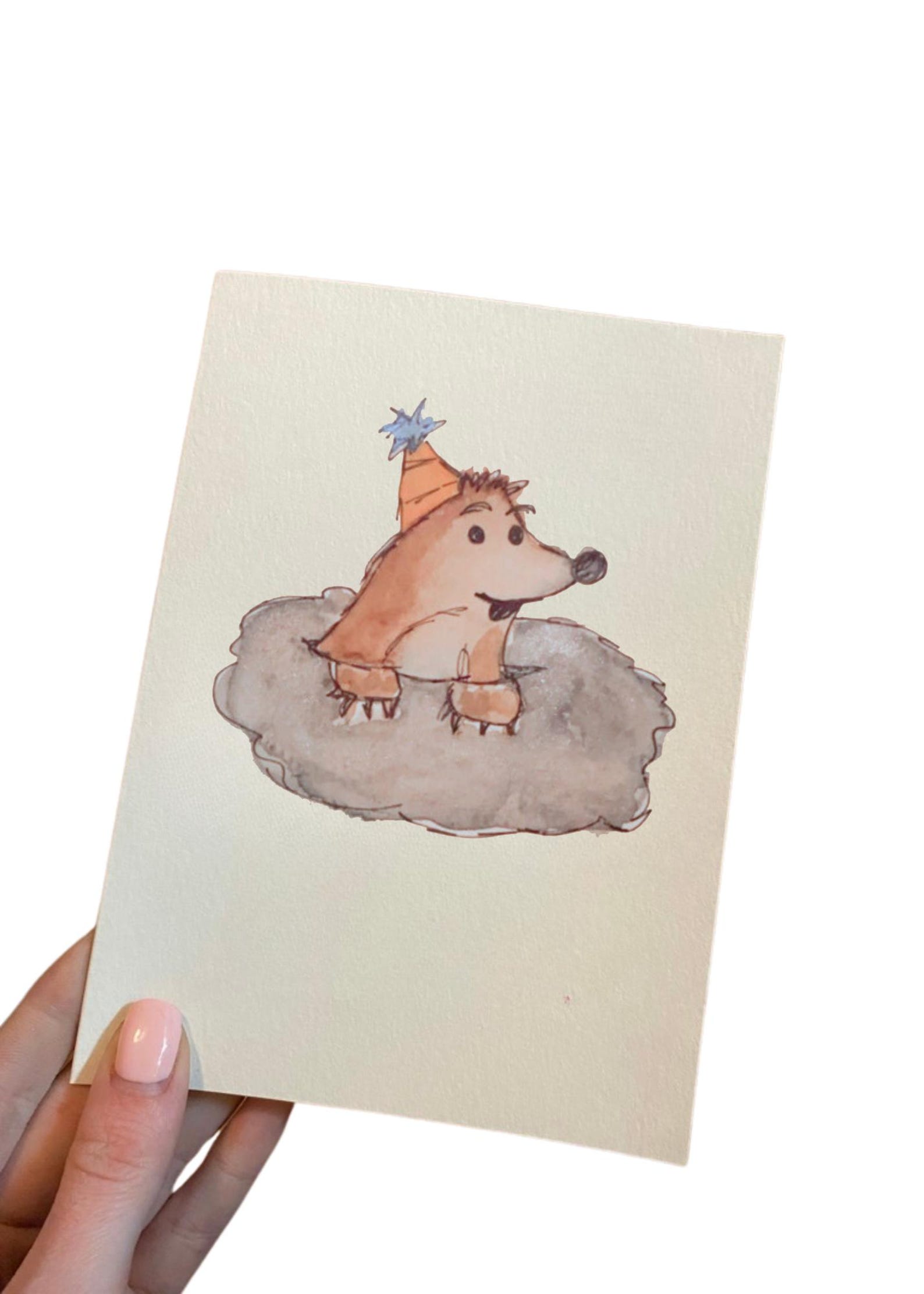 Holey Moley Birthday Card - Etsy