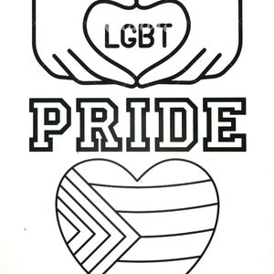 LGBTQ Coloring Pages - Etsy