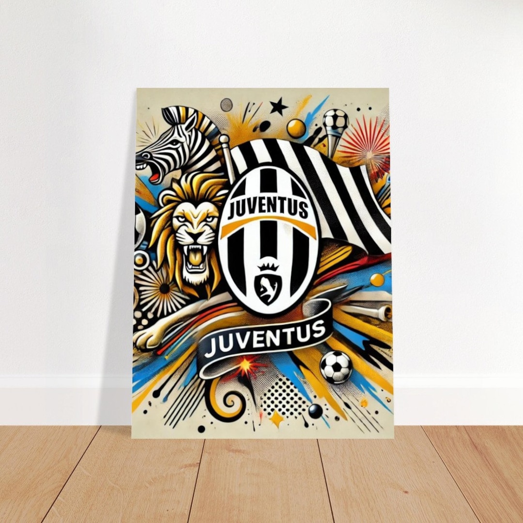Juventos Poster Soccer Teams Collection - Etsy