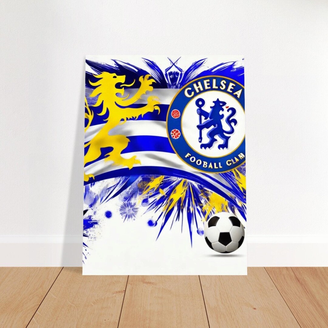 Chelsea FC Poster Soccer Teams Collection - Etsy