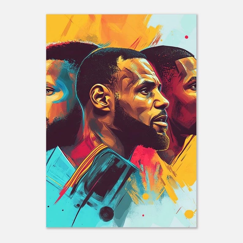 NBA Legends Poster, Basketball Legends, NBA Poster, Basketball Art ...