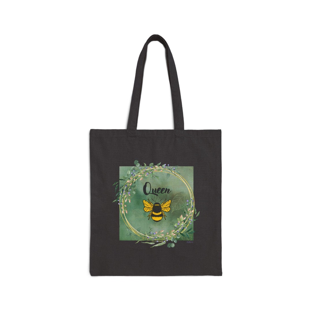 Elegant Queen Bee Themed Tote Bag - Etsy